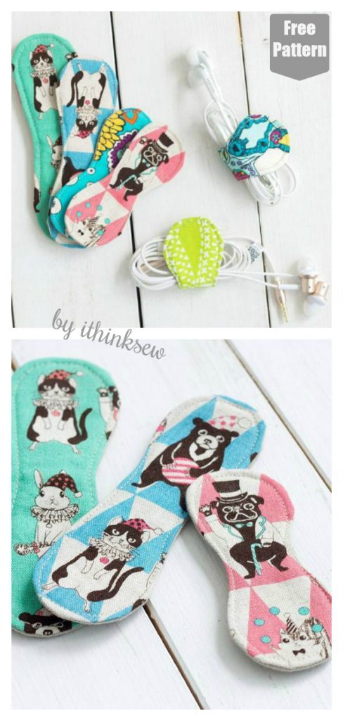 Fabric Cord Keeper Free Sewing Pattern