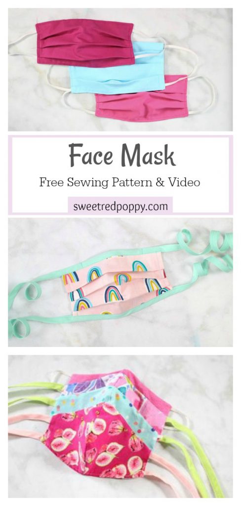 10+ Face Mask Free Sewing Pattern - Page 2 of 2