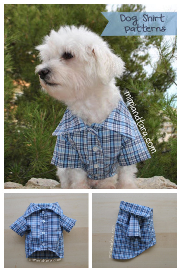 Dog Shirt Sewing Pattern Dog Shirt Sewing Pattern