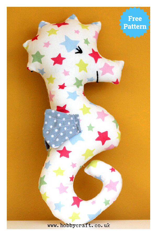 Seahorse Free Sewing Pattern