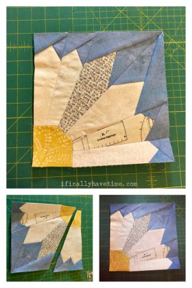 Lazy Daisy Block Free Sewing Pattern