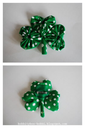 Polka Dot Shamrock Free Sewing Pattern